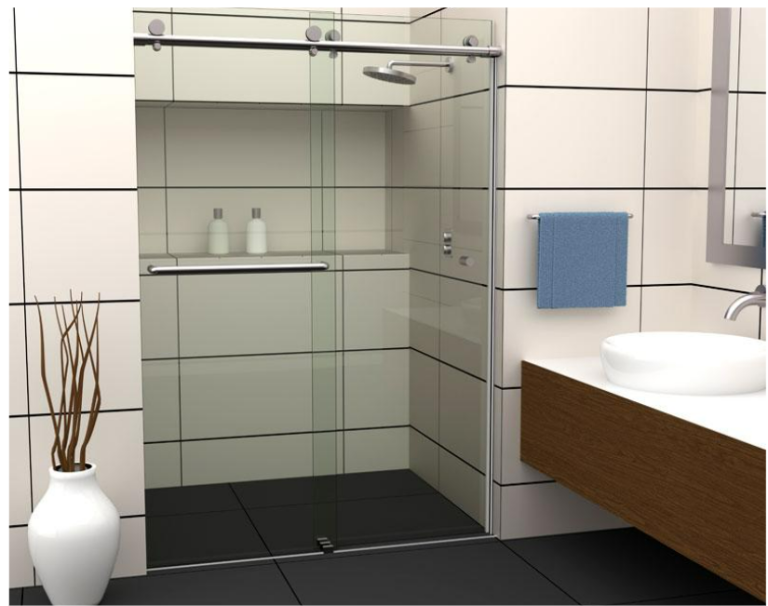 Glass Shower Panels & Tub Enclosures | Top Custom Glass Solutions